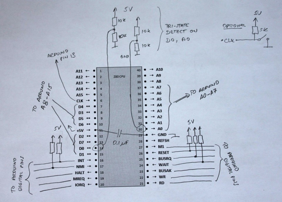 Arduino and ZiLOG Z80 - Baltazar Studios
